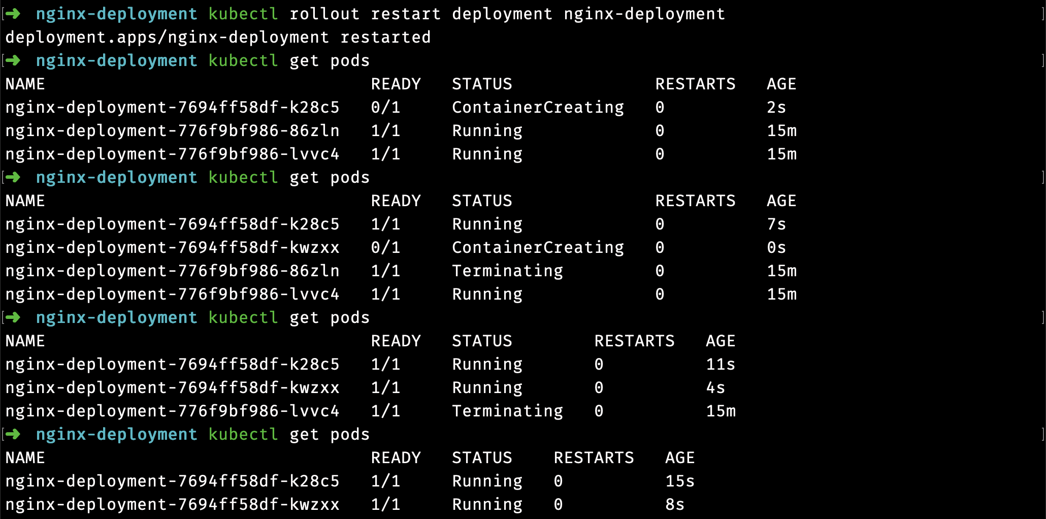 How to restart Kubernetes Pods with kubectl | Last9